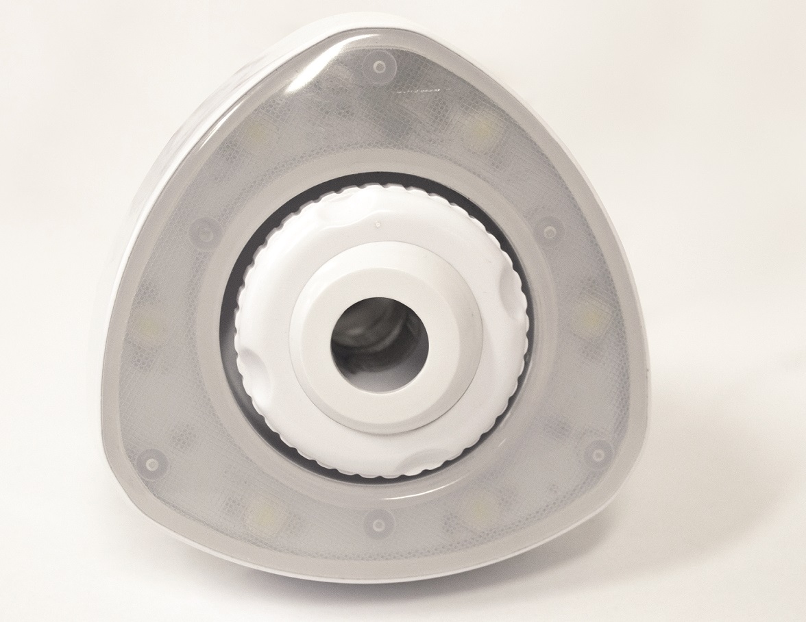 Einlaufdüse mit LED Beleuchtung Einströmdüse für Stahlwandbecken Poolbeleuchtung